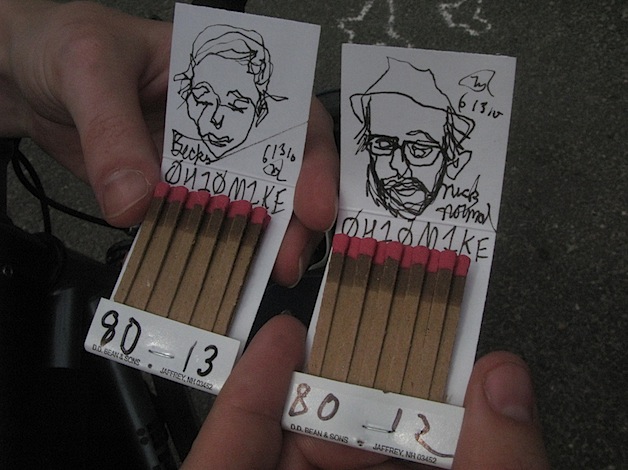 Matchbook Portraits by 0H10M1ke - Make: