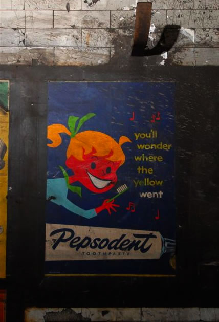Mid-Century Advertising Posters Found in London Underground - Make: