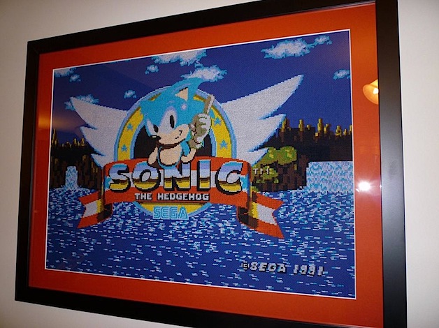 Sonic the Hedgehog Cross Stitch - Make: