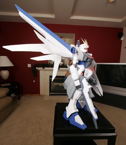 Giant Papercraft Gundam - Make: