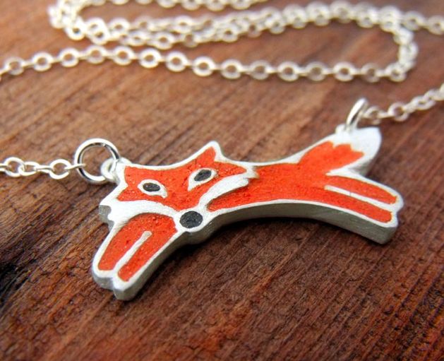 Little Red Fox Necklace - Make: