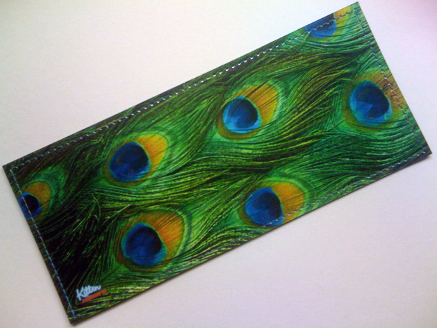 Peacock Feather Wallet - Make: