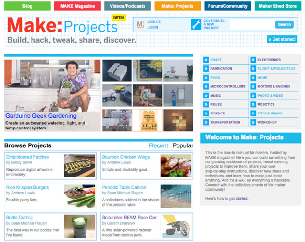 Welcome to Make: Projects - Make: