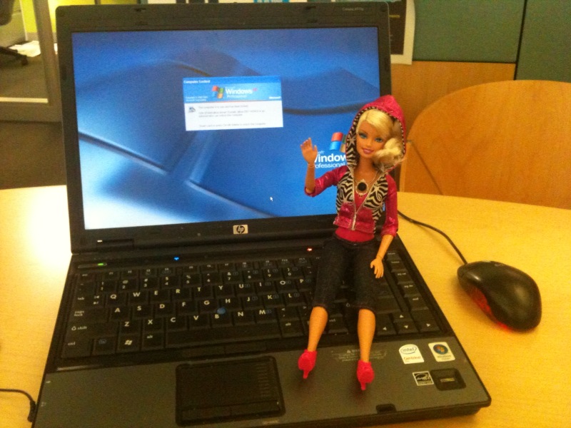 Barbie Video Girl Visits a Crafter - Make: