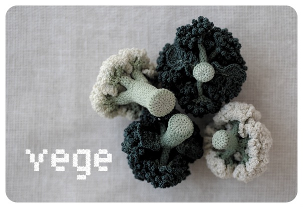 Crochet Broccoli and Cauliflower - Make: