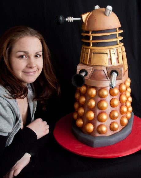 Dalek Birthday Cake - Make: