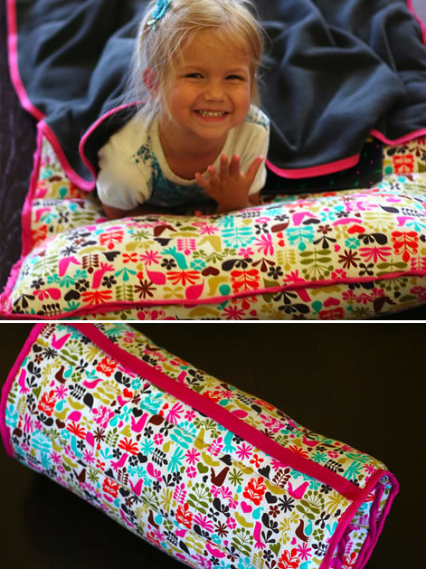 How-To: Roll-Up Nap Mat With Pillow And Blanket - Make: