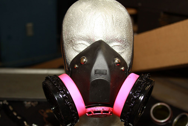 Embellished Particle Mask for Burning Man - Make: