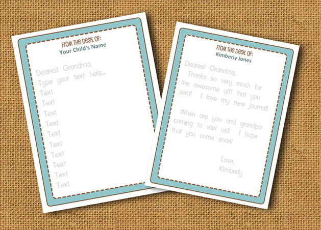 Traceable Stationery for Kids - Make: