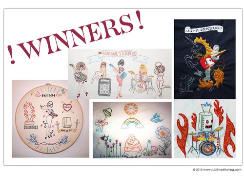 Winners of the Sublime Stitching Contest - Make: