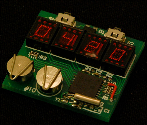 Handmade LED wristwatch - Make: