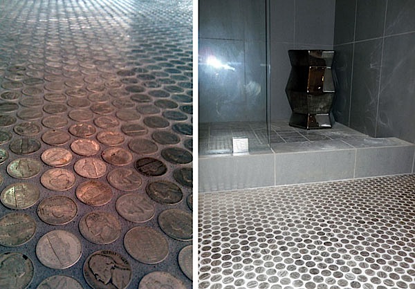 Floor Made of Nickels - Make: