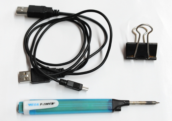 5 minute review: USB soldering iron - Make: