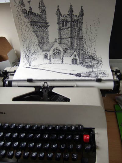 Typewriter Art - Make: