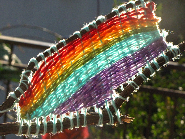 Stick Weaving - Make: