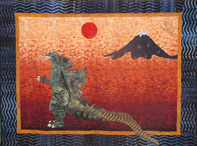 Rad Godzilla Quilt - Make: