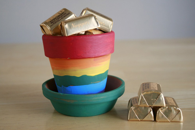 How-To: Rainbow Pots for St. Patrick's Day - Make: