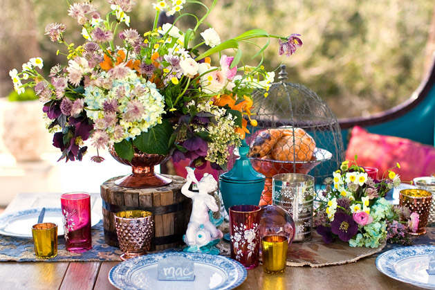 Inspirational Bohemian Beach Tablescape - Make: