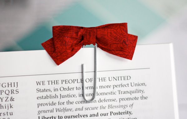 How-To: Bowtie Paperclip Bookmarks - Make: