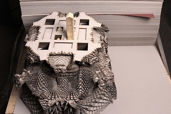 Columns of Laser-Cut Layers - Make: