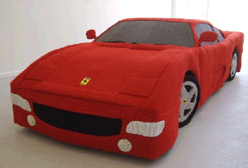 Knit Ferrari - Make: