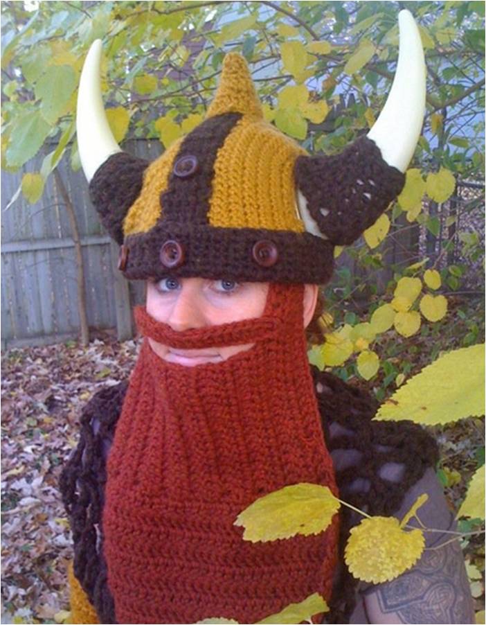 Crocheted Viking Costume - Make:
