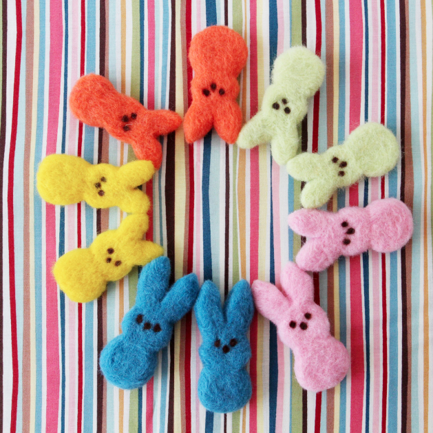 Needle-Felted Easter Peeps! - Make: