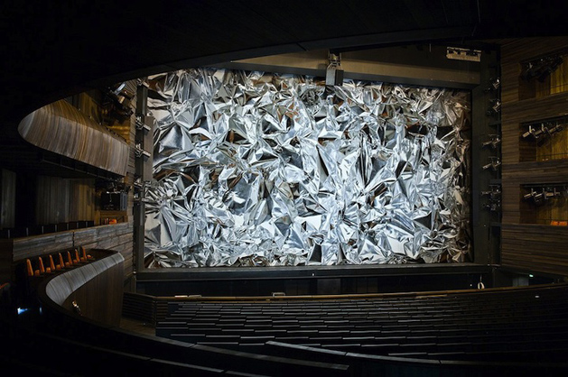 Amazing Curtain at the Oslo Opera House - Make: