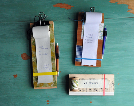 Recycled Hanging Notepad - Make: