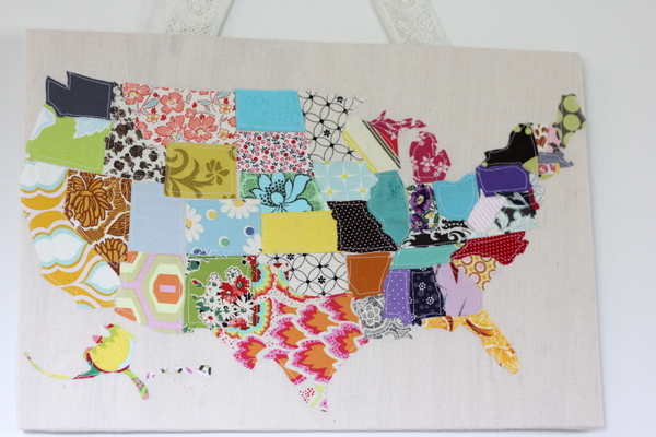 How-To: A U.S. Map in Patchwork - Make: