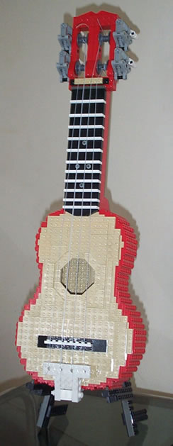 Playable Lego Ukulele - Make: