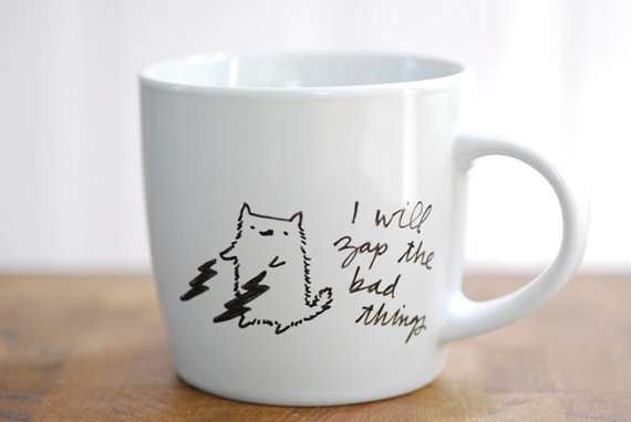 Zap the Bad Things Mug - Make: