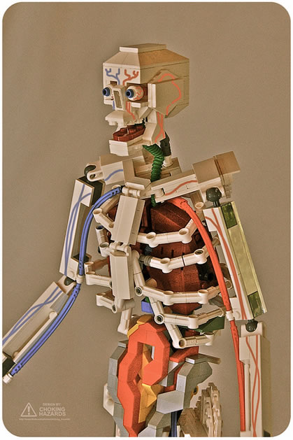 Lego Anatomy Skeleton - Make: