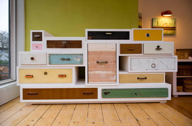 Beautiful Furniture from Random Drawers - Make: