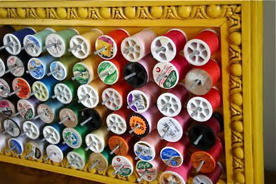 How-To: Build a Framed Spool Organizer - Make: