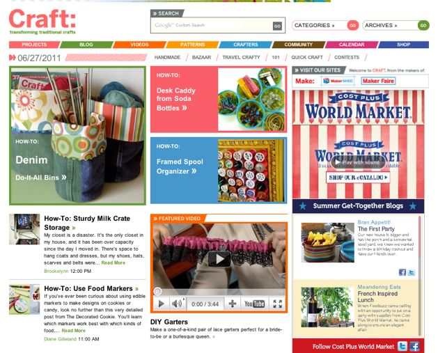 How-To: Get Featured on CRAFT - Make: