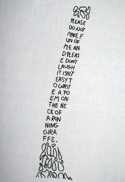 Shel Silverstein Embroideries - Make: