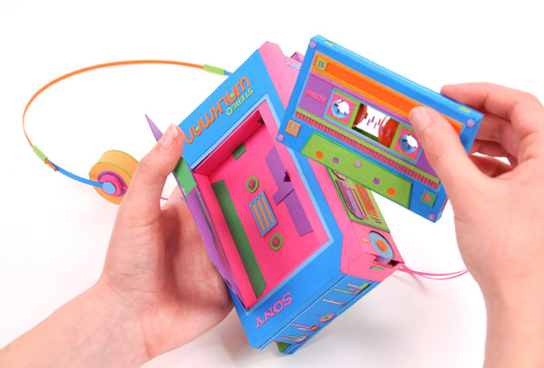 Retro Paper Walkman - Make: