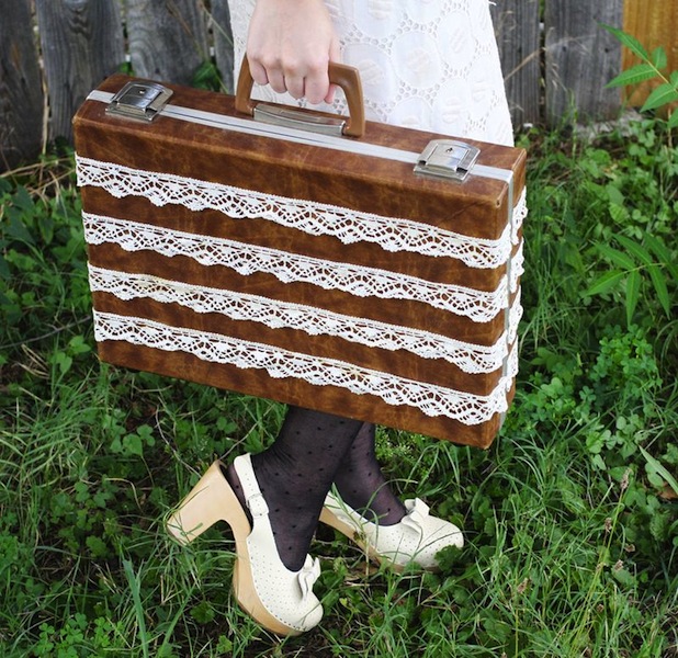 How-To: DIY Lace Briefcase - Make: