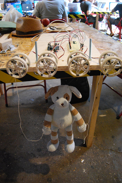 Motion-Controlled Plush Puppet - Make: