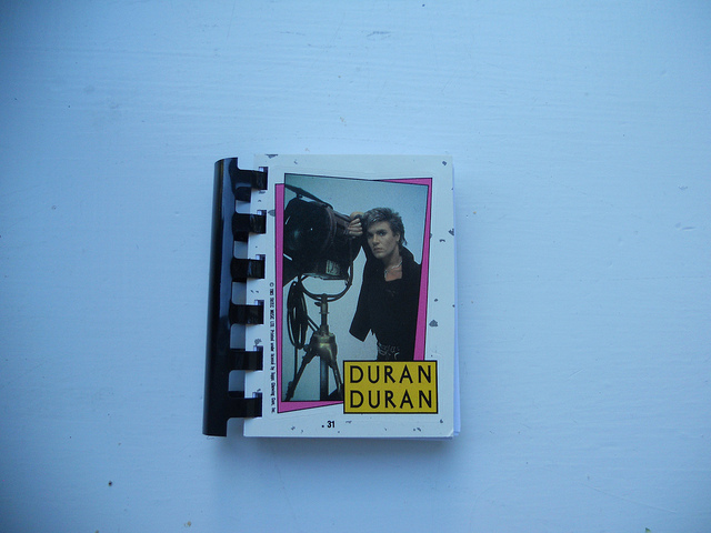 Duran Duran Trading Card Notebook - Make: