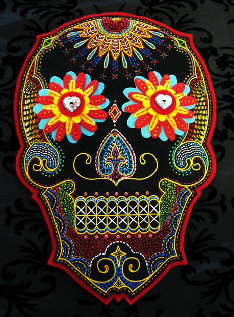 Amazing Stitched Calavera - Make: