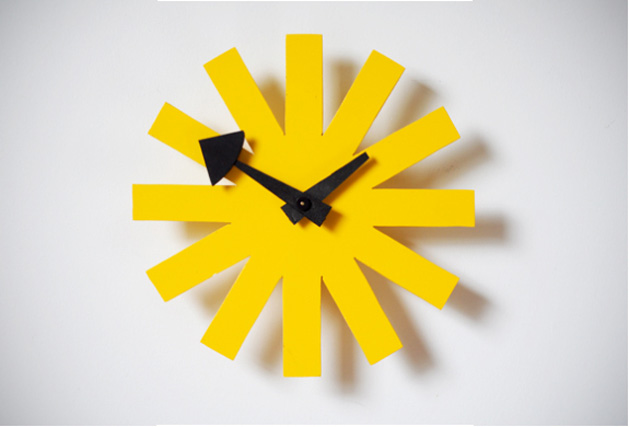 Mid-Century Asterisk Clock - Make: