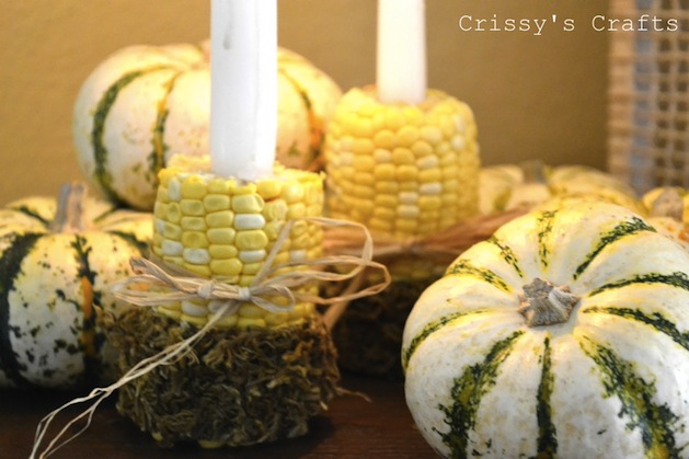 How-To: Corn Candle Holders - Make: