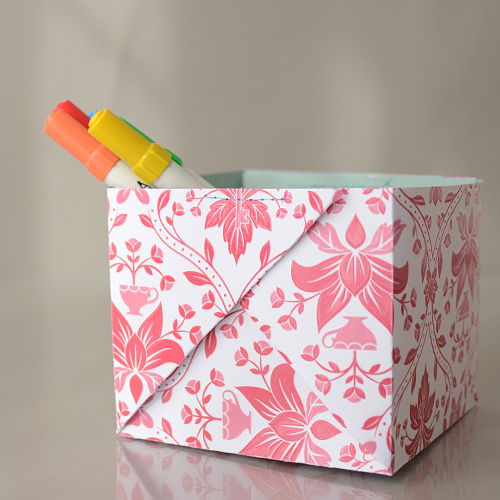 How-To: Sewn Paper Box - Make:
