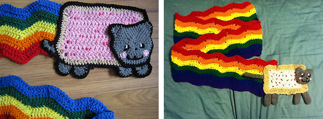 Nyan Cat Scarf - Make: