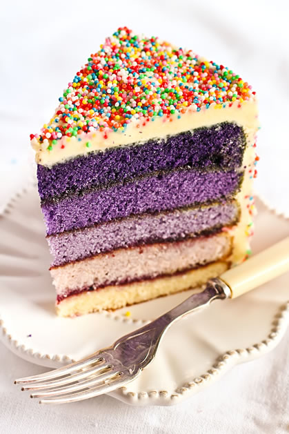 How-To: Ombre Cake With Sprinkles - Make: