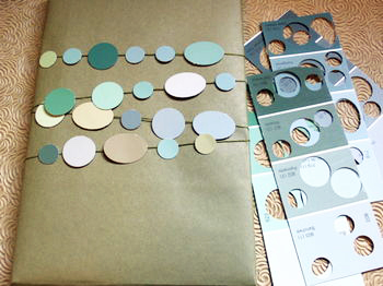 Paint Chip Gift Wrap Decoration - Make: