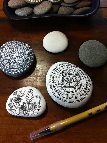 Pebble Drawing - Make: