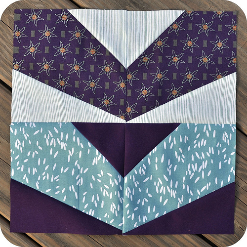 Modern Starlings Quilt Block - Make: